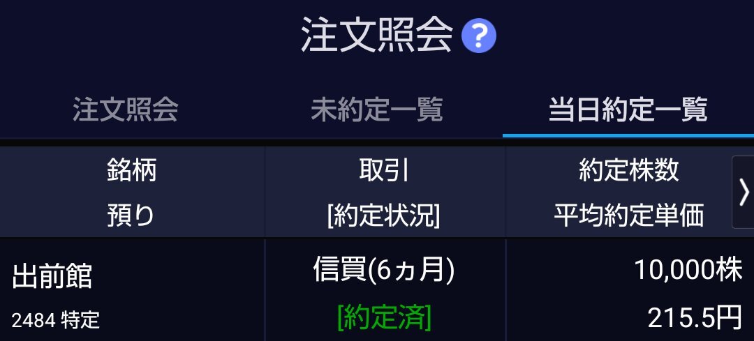 (株)出前館【2484】：株つぶやき - Yahoo!ファイナンス